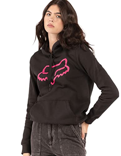 Fox Racing Men's Boundary Pullover Fleece Hoody Color BLACK/PINK ...